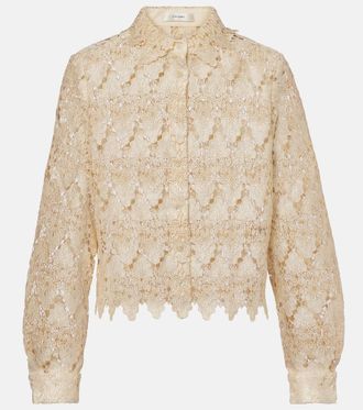 Frame Denim Chemise en dentelle