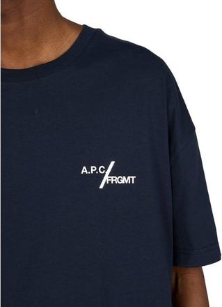 A.P.C. T-shirt ample &agrave; logo en coton
