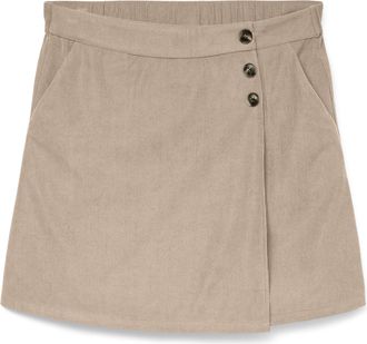 Vero Moda Vmelly Hw Short Wrap Skirt WVN Ga