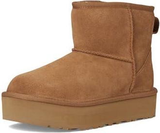 UGG Classic Mini Platform, Botte tendance, CHESTNUT