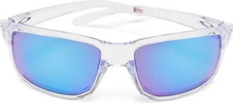 Oakley lunettes de soleil &agrave; monture carr&eacute;e - Blanc