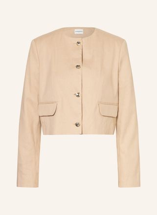 Claudie Pierlot Claudie Pierlot Kastenjacke Mit Leinen beige