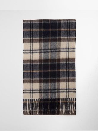 Barbour Schal aus Merinowolle und Kaschmir mit Glencheck-Muster in