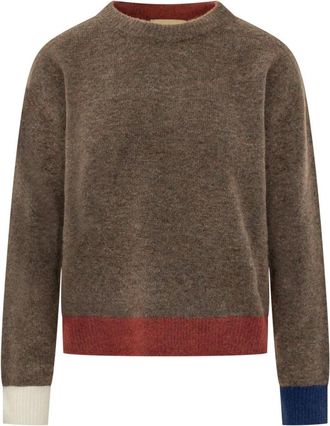 Momoni Femme, Pulls, Brun, Taille: 44 FR Clover Sweater