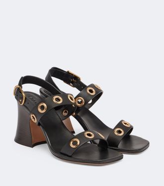 Chlo&eacute; Chlo&eacute; Sandales Janis en cuir