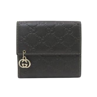 Gucci Portefeuille Vintage Pre-owned (bi-pli) - Femme - Pre-owned - Noir - Taille: ONE Size