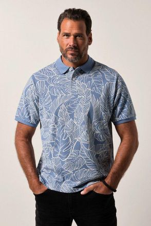 JP1880 Poloshirt Poloshirt Halbarm Piqu&eacute; Allover Print
