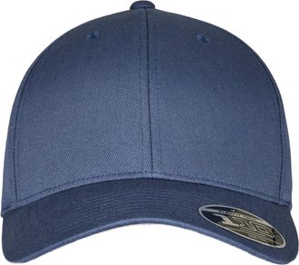 Flexfit Unisex 6277DC-Flexfit Wooly Combed Adjustable Baseball Cap, Navy, one Size