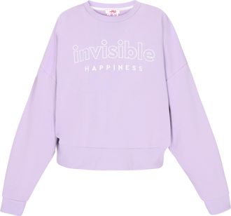 Mymo Sweatshirt Frauen hellviolett