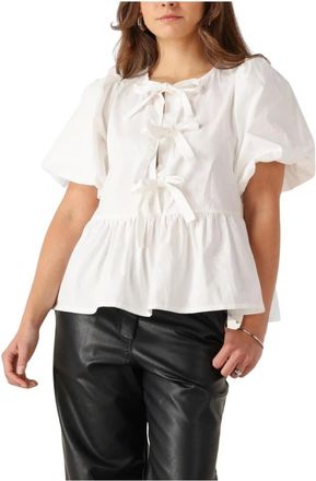 Notre-V Damen, Blusen & Hemden, Wei&szlig;, XLGr&ouml;&szlig;e