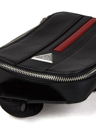 Guess Mens Crossbody Bag Black Polyurethane - Crossbody-Bags