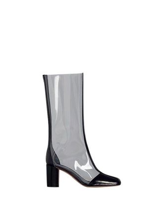 Celine Phoebe Philo Leather trimmed PVC Boots Size 39