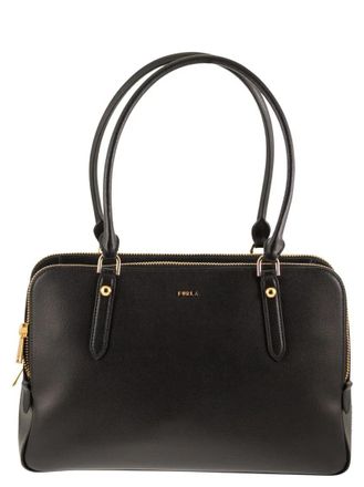 Furla Hobo Bags - Giulia - Leather Bag L - Gr. unisize - in Schwarz - f&uuml;r Damen