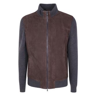 Barba Leather Jackets - - Jackets - Herren - Braun - L