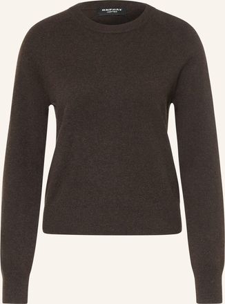 Repeat Repeat Cashmere-Pullover braun