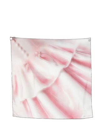 Maison Margiela Silk Scarf Porcelain