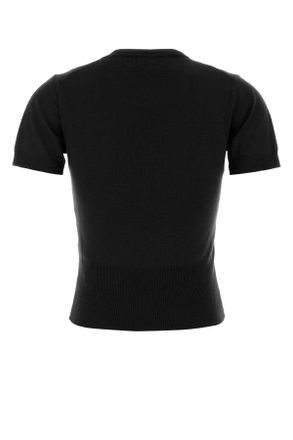 Vivienne Westwood Womens Black Wool Bea Sweater Aw26black Exterior: Maglieria