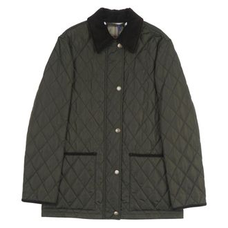 Burberry Homme, Vestes, Vert, Taille: S Veste matelass&eacute;e de style Barn en nylon
