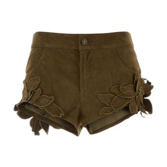 Isabel Marant Kevana Shorts - - Shorts - Damen - Gr&uuml;n - XS