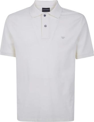 Emporio Armani Homme, Tops, Blanc, Taille: L Polo