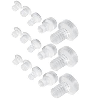 Hemobllo 75 Transparente Stielpuffer aus Weichem Silikon Glastischgleiter f&uuml;r M&ouml;bel und Schr&auml;nke Sto&szlig;fest rutschfest Unsichtbare M&ouml;belpolster f&uuml;r Glastischplat