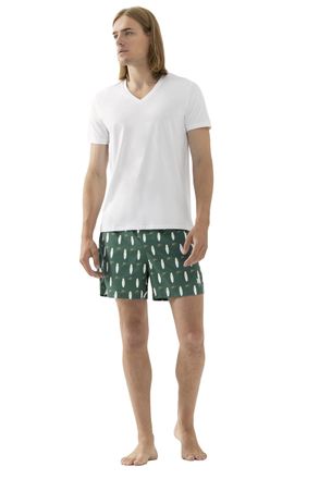 Mey Loungewear Serie Dry Cotton Colour Herren Homewear Shirts Weiss XXL(XXL)