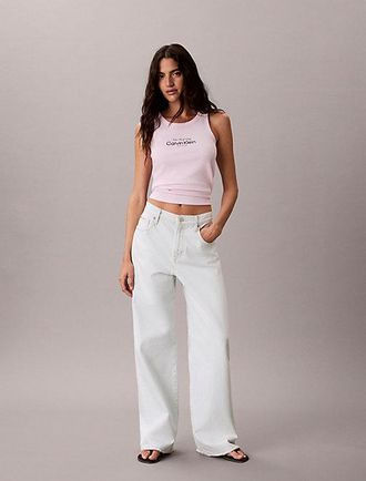 Calvin Klein D&eacute;bardeur slim en coton c&ocirc;tel&eacute;