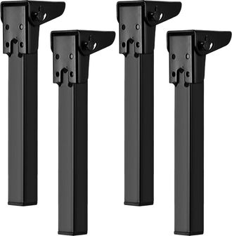 Generic Klappbare Tischbeine - 4-teiliges Schreibtischzubeh&ouml;r, Schreibtisch- und Tischst&uuml;tzen, robuste Metallbeine, einfach zu installierendes Design sorgt f&uuml;