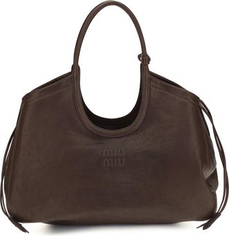 Miu Miu Ivy Shoulder Bag - Brown