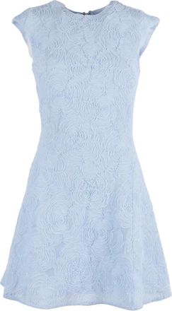 Rotate Rotate Birger Christensen, Femme, Robes, Bleu, Taille: 36 FR Mini abito in mesh plein air