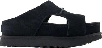 UGG Ugg, Femme, Chaussures, Noir, Taille: 39 EU Goldenstar Hi Cutout Slide