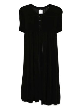 Chanel cardigan mi-long (2007) - Noir