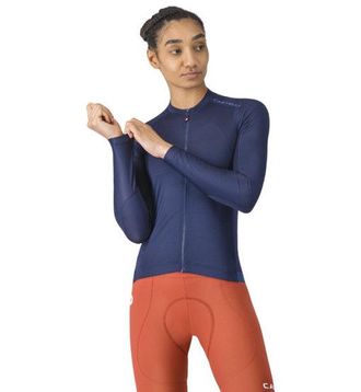 Castelli Espresso 2 LS Jersey W - langarm Fahrradtrikot - Damen