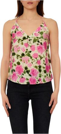 Liu Jo Femme, Tops, Multicolore, Taille: 40 FR D&eacute;bardeur