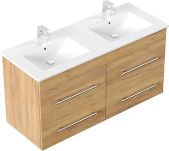 Magnolia Home Badm&ouml;bel Helios SoftClose eiche gold