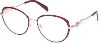 Pucci Femme, Accessoires, Rouge, Taille: ONE Size Ep5187-54068 Lunettes
