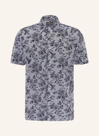 Fynch-Hatton Fynch-Hatton Kurzarm-Hemd Regular Fit blau