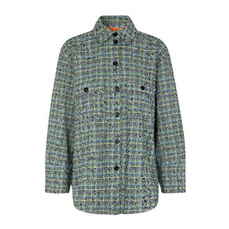 Stine Goya Karierte Phoenix Bluse - - Blouses & Shirts - Damen - Gr&uuml;n - M