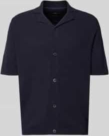 Fynch-Hatton Regular Fit Freizeithemd in Boucl&eacute;-Optik