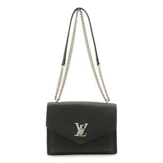 Louis Vuitton Pre-owned Mylockme Leder Schultertasche - - Pre-owned - Damen - Schwarzk - ONE SIZE