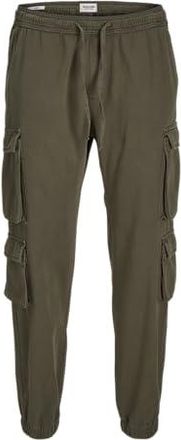 Jack & Jones Jpstbill Jjmulti Tapered Cargo Pantalon Homme, Olive Night, S
