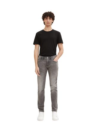 Tom Tailor Tom Tailor Denim Herren Piers Slim Jeans, 10218 - Used Light Stone Grey Denim, 28/32