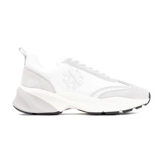 Tory Burch Femme, Chaussures, Blanc, Taille: 37 EU Good Luck Trainer Baskets