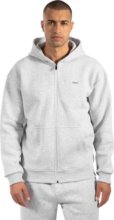 Smilodox Zip Hoodie Herren Ilyas, Strickjacke mit Logo auf der Brust, durchgehendem Frontzipper, weichem Stoff, Hoody Gerippter Bund f&uuml;r stabilen Sitz, ideal f
