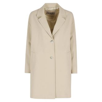 Herno Long Coat - - Coats - Damen - Beige - M