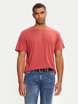 Pepe Jeans London T-Shirt Jacko PM508664 Rot Regular Fit