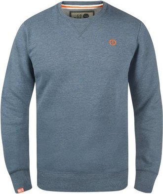 Solid Sweatshirt SDBenn O-Neck Sweatpullover mit weicher Fleece-Innenseite