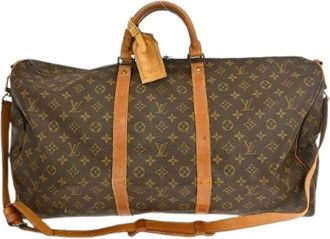 Louis Vuitton unisex, Pre-owned, Brun, Taille: ONE Size Pre-owned Keepall bandouliere bag