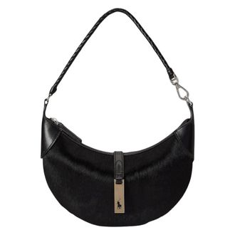 Polo Ralph Lauren Polo ID Kalbsleder Mini Umh&auml;ngetasche - - Bags - Damen - Schwarzk - ONE SIZE