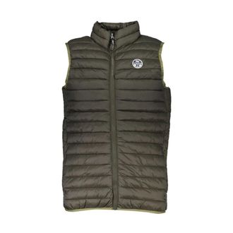 North Sails Gr&uuml;ne Polyamid &Auml;rmellose Abenteuerjacke - - Jackets - Herren - Gr&uuml;n - 2XL